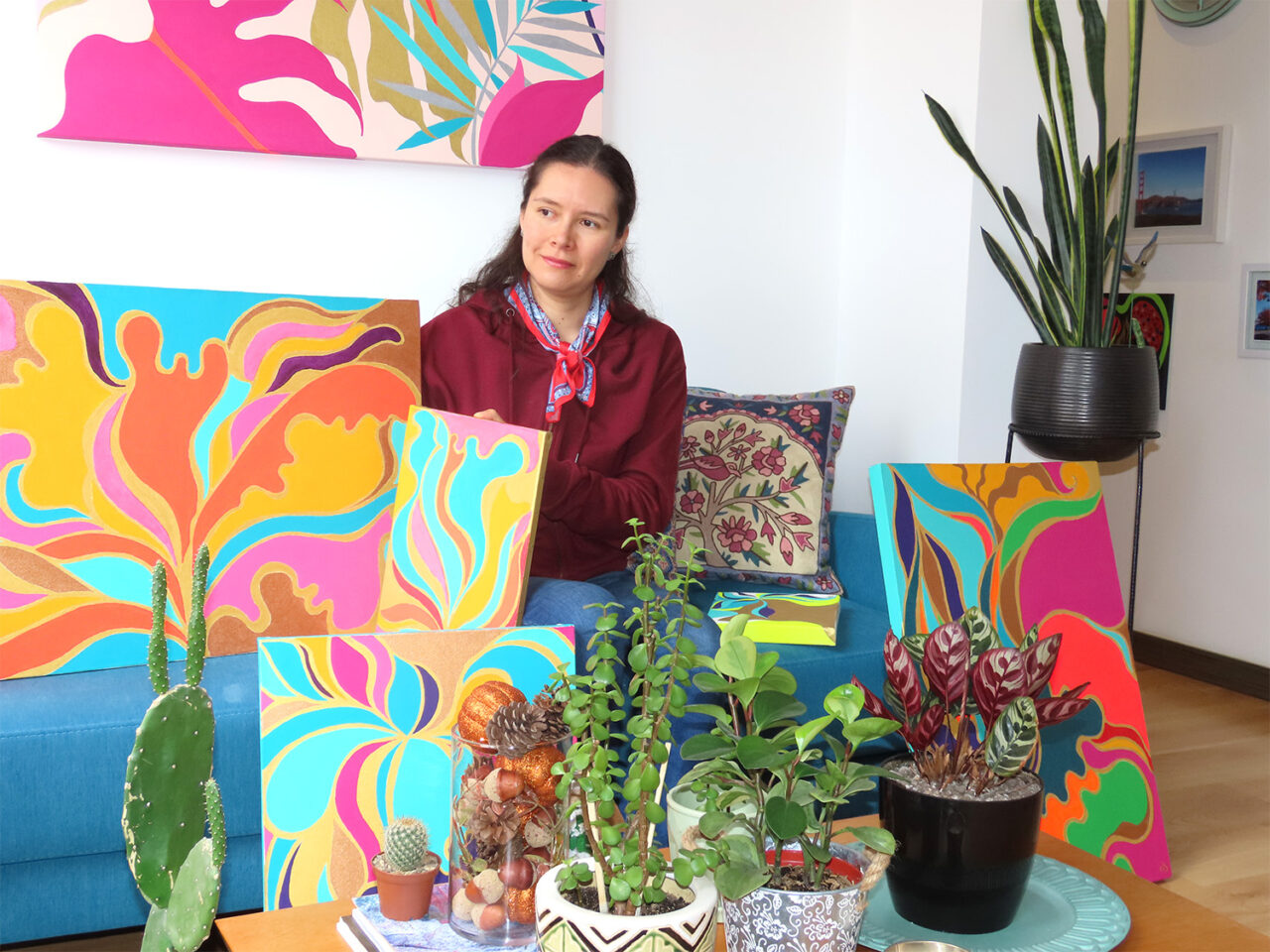 La artista detrás de lagallery.art | Lagallery